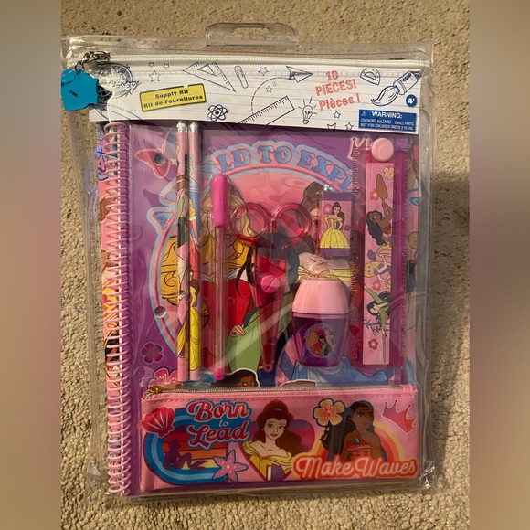 Disney | Office | Disney Princess School Stationery Supply Kit Pc ...